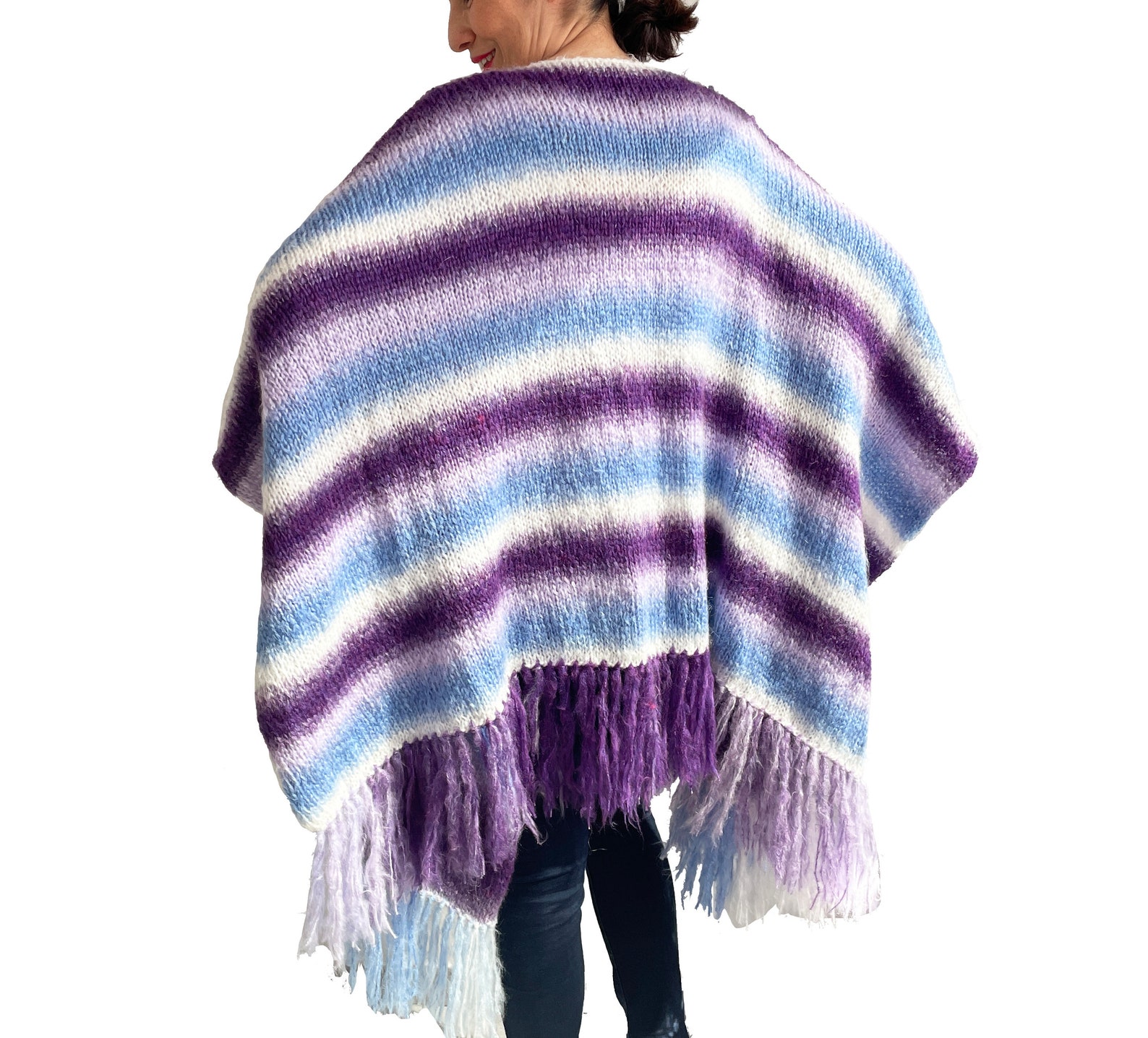 Wool Poncho Plus Size Poncho Oversize Poncho Oversize - Etsy