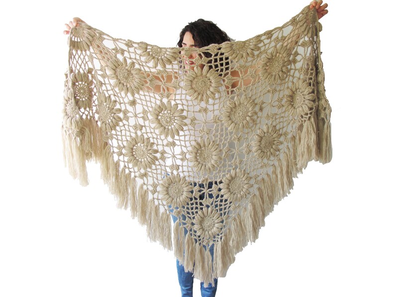 Angora Shawl, Crochet Shawl, Wedding Shawl, Bridesmaid Shawl, Braidmaid ...