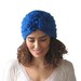 Wool Turban Hat, Winter Hat, Head Wrap, Knitted Turban Hat, Wool Head ...