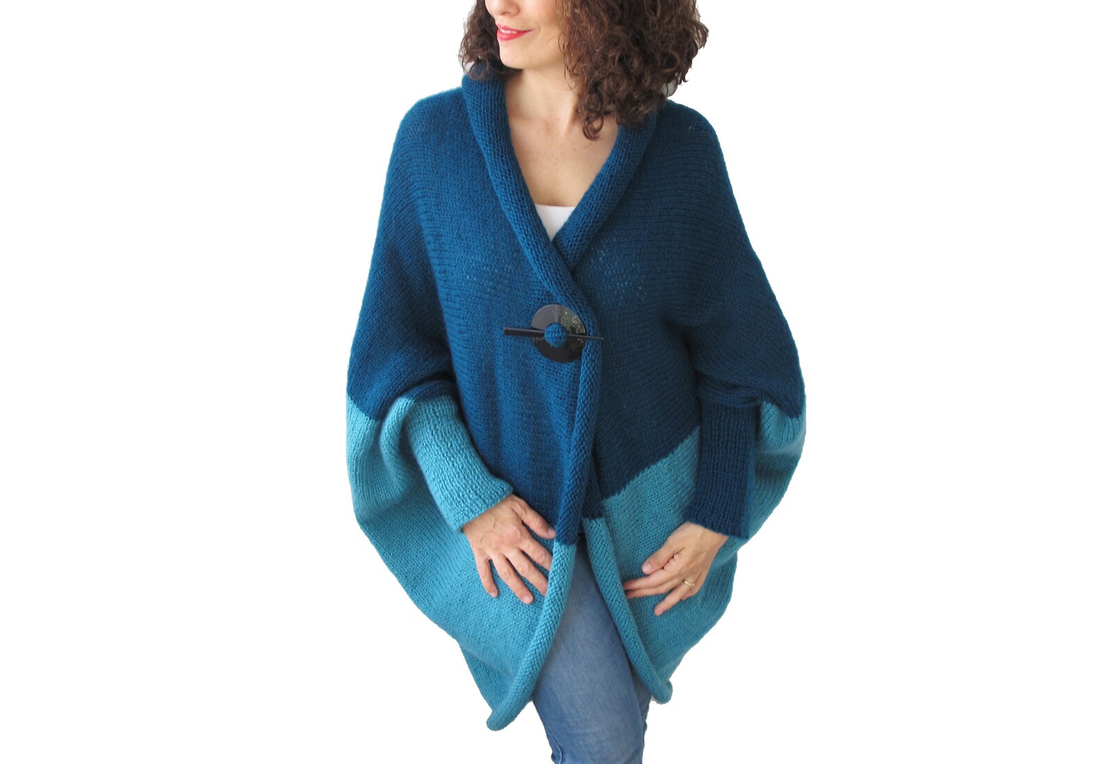 Wool Cardigan, Plus Size Cardigan, Open Front Cardigan, Wrap Cardigan ...