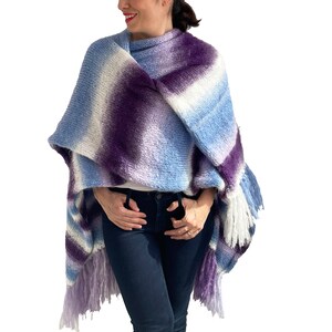 Wool Poncho, Plus Size Poncho, Oversize Poncho, Oversize Overcoat, Big ...