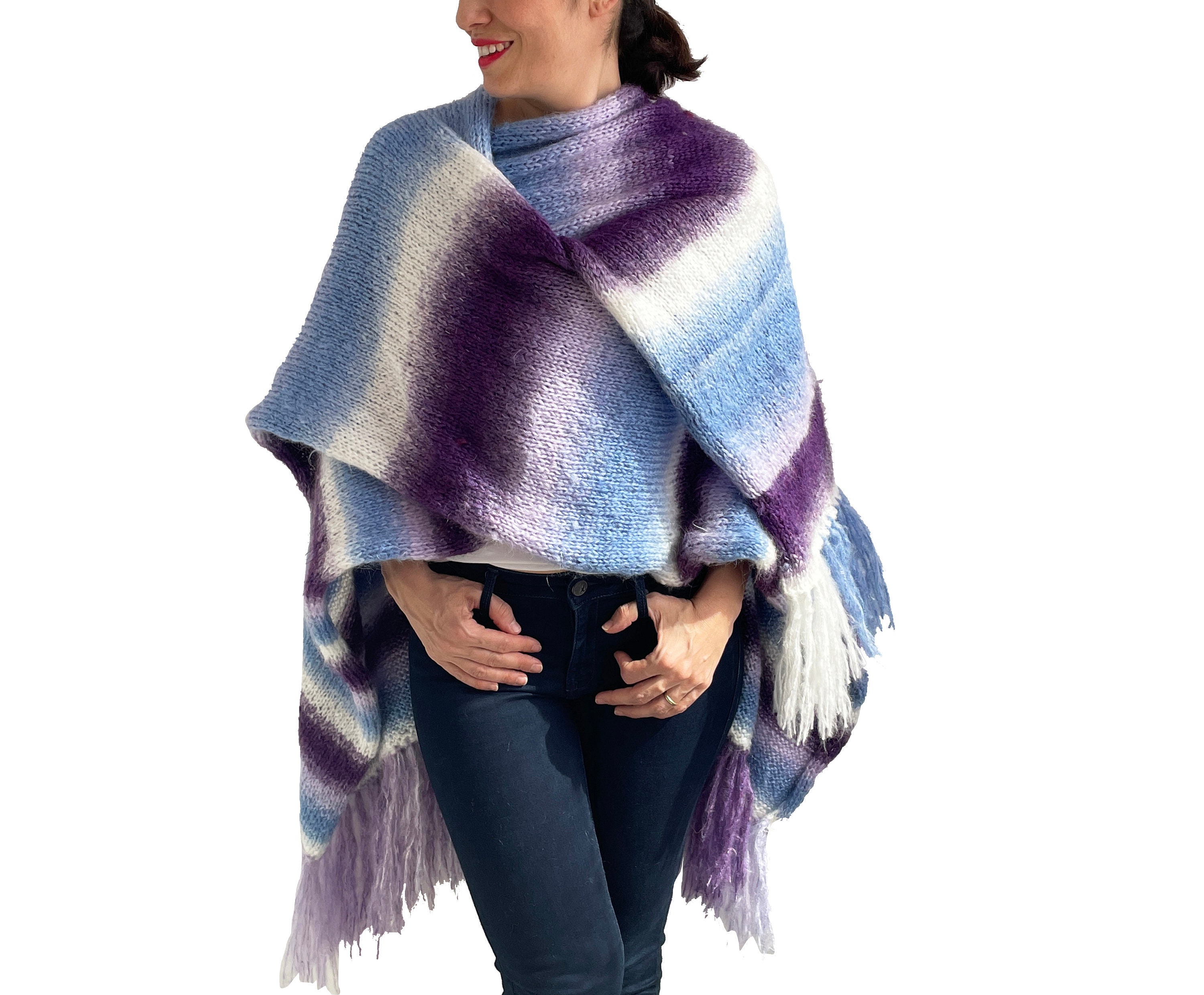 Wool Poncho Plus Size Poncho Oversize Poncho Oversize - Etsy