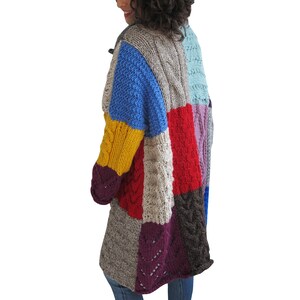 Harry Style, Jw Anderson Cardigan, Patchwork Cardigan, Hand Knit ...
