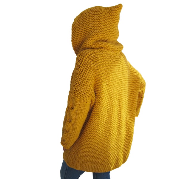 Hand Knit Jacket - Etsy