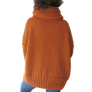 Mohair Sweater, Accordion Neck - Etsy