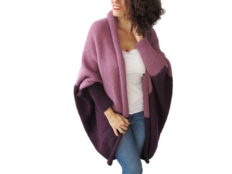 Wool Cardigan, Plus Size Cardigan, Open Front Cardigan, Wrap Cardigan ...
