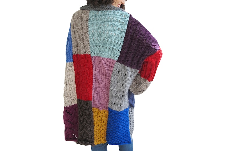 Harry Style, Jw Anderson Cardigan, Patchwork Cardigan, Hand Knit ...