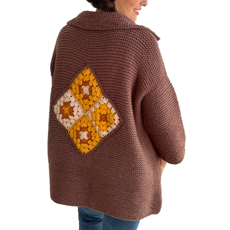 Hand Knit Jacket - Etsy