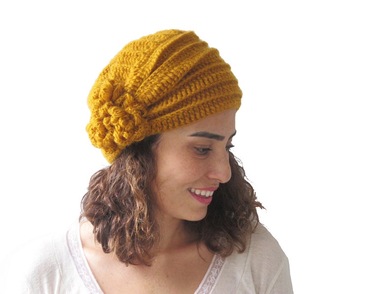 Wool Turban Hat, Winter Hat, Head Wrap, Knitted Turban Hat, Wool Head ...