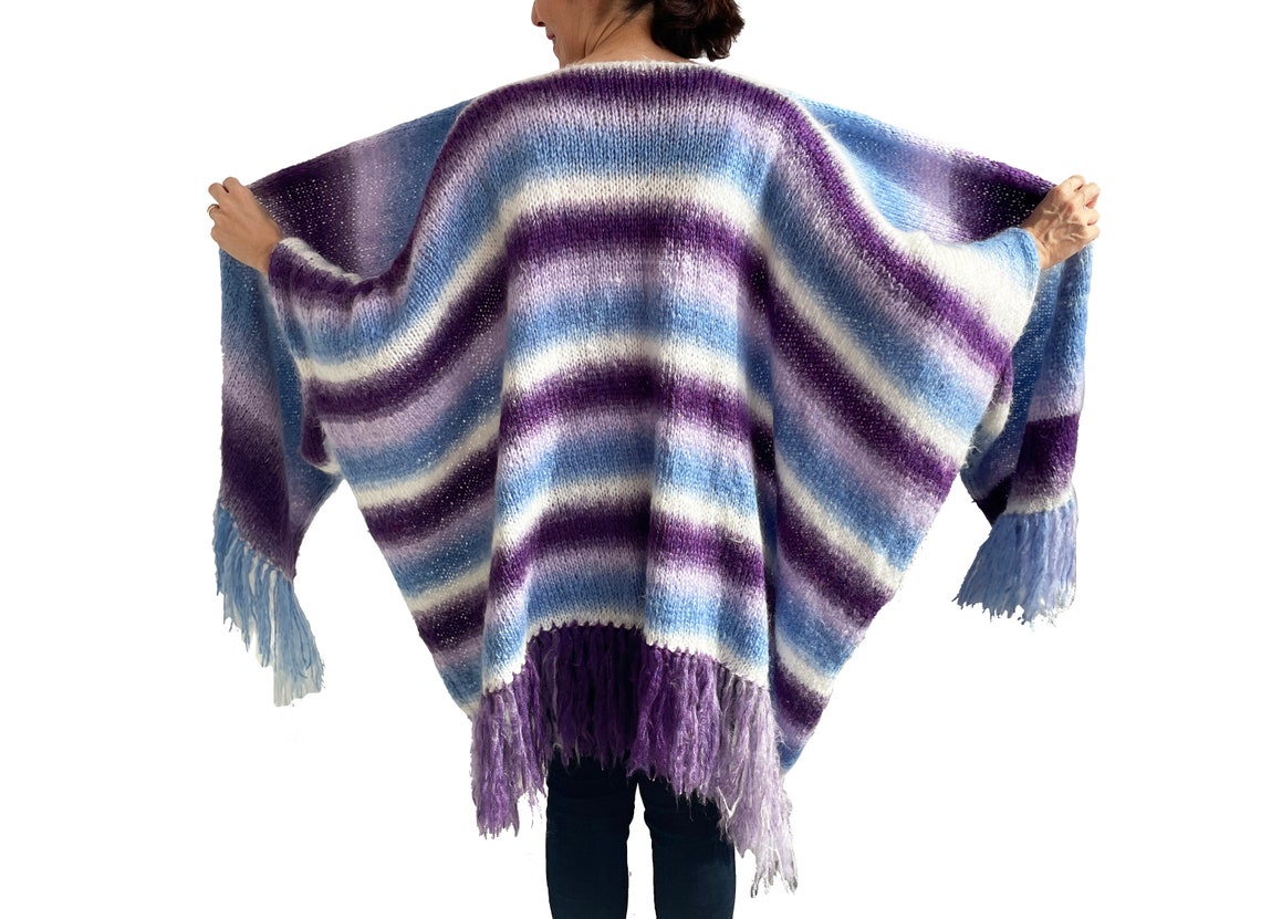 Wool Poncho Plus Size Poncho Oversize Poncho Oversize - Etsy