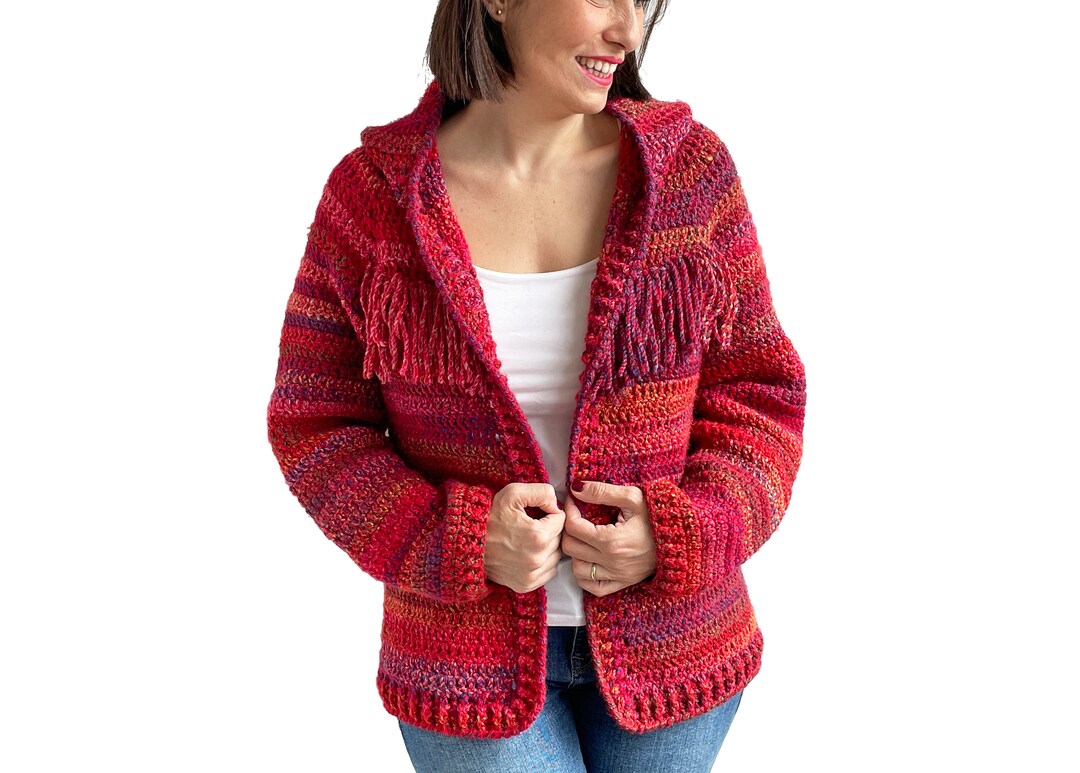 Croched Jacket, Woman Wool Jacket - Etsy