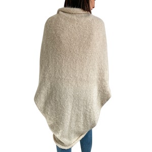 Wool Cardigan, Open Front Cardigan, Wrap Cardigan, Plus Size Clothing ...