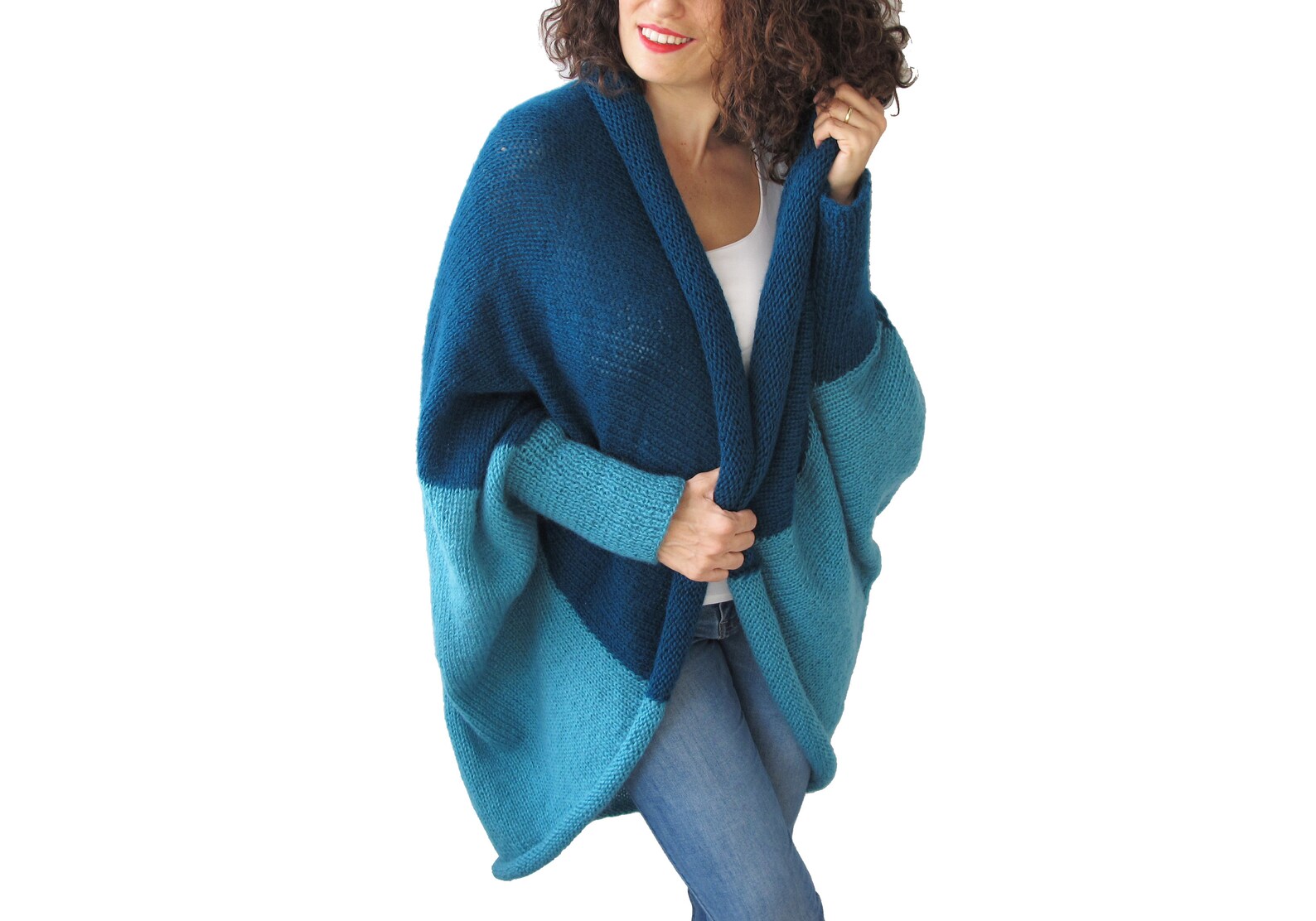 Wool Cardigan, Plus Size Cardigan, Open Front Cardigan, Wrap Cardigan ...