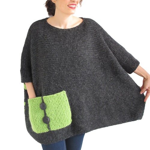 Oversized Sweater Boho Clothing Oversized Jumper Bohomian - Etsy