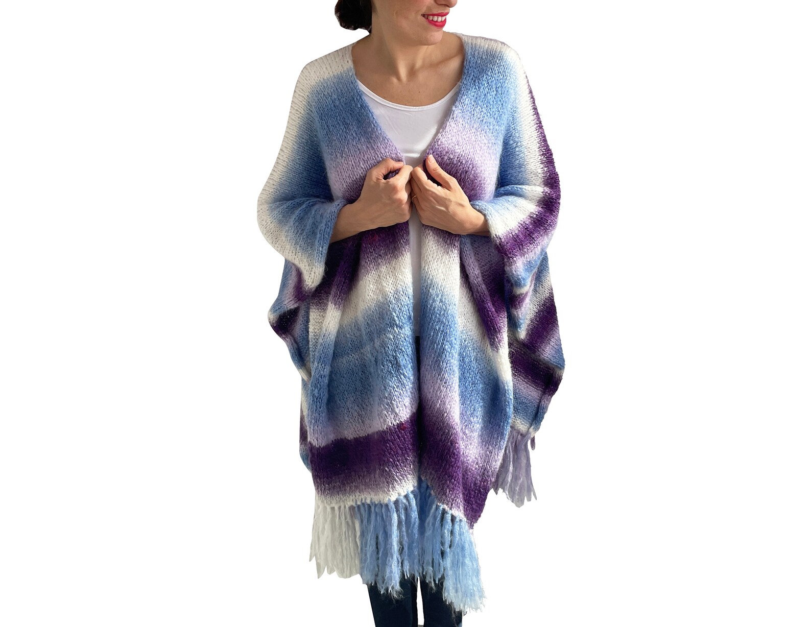 Wool Poncho Plus Size Poncho Oversize Poncho Oversize | Etsy