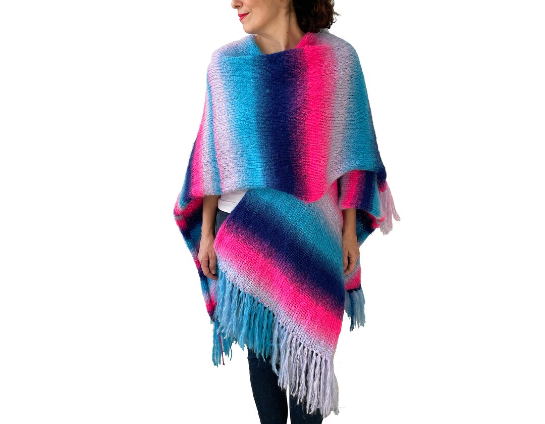 Wool Poncho, Plus Size Poncho, Oversize Poncho, Oversize Overcoat, Big ...