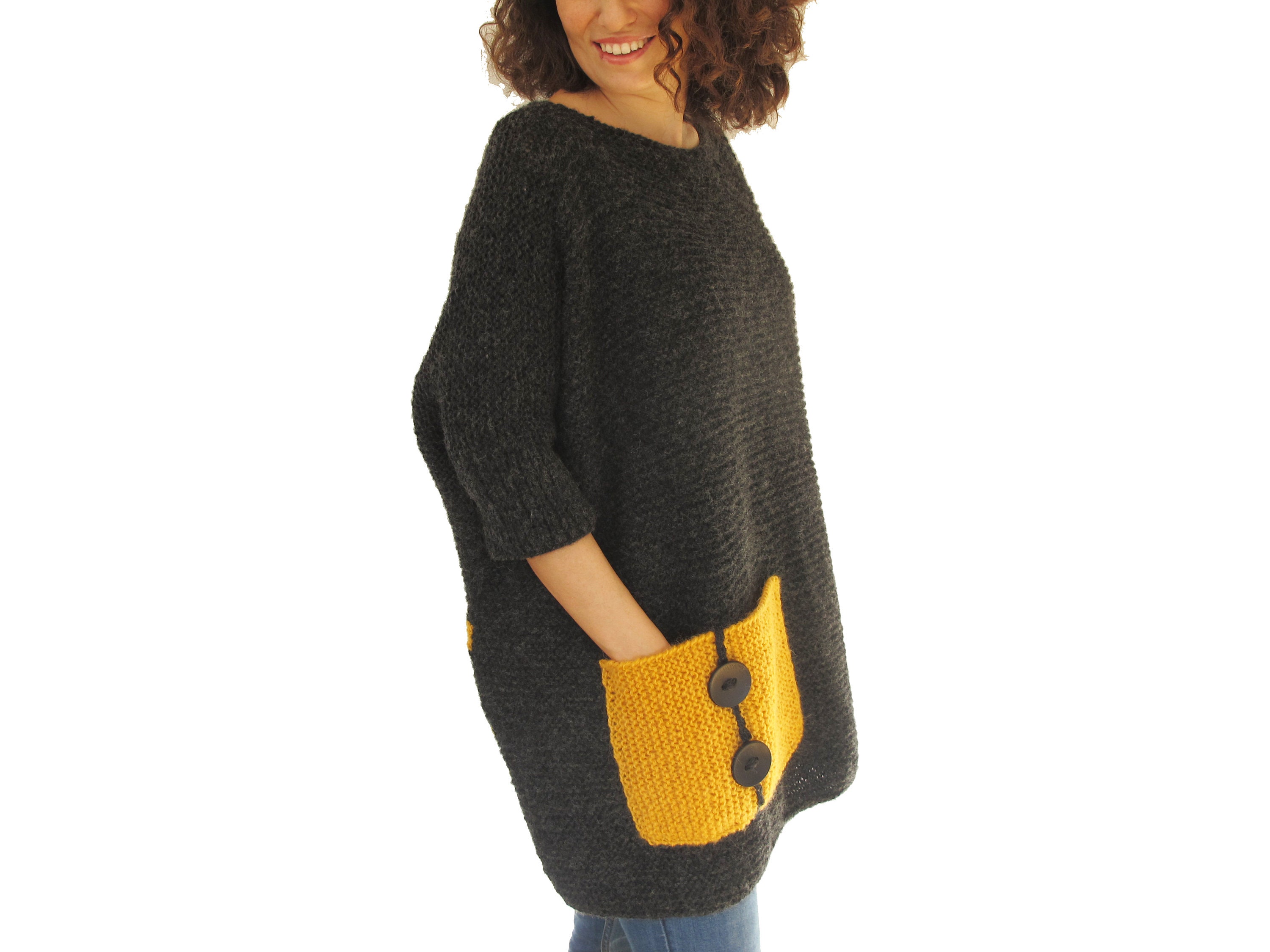 Oversized Sweater Boho Clothing Oversized Jumper Bohomian | Etsy