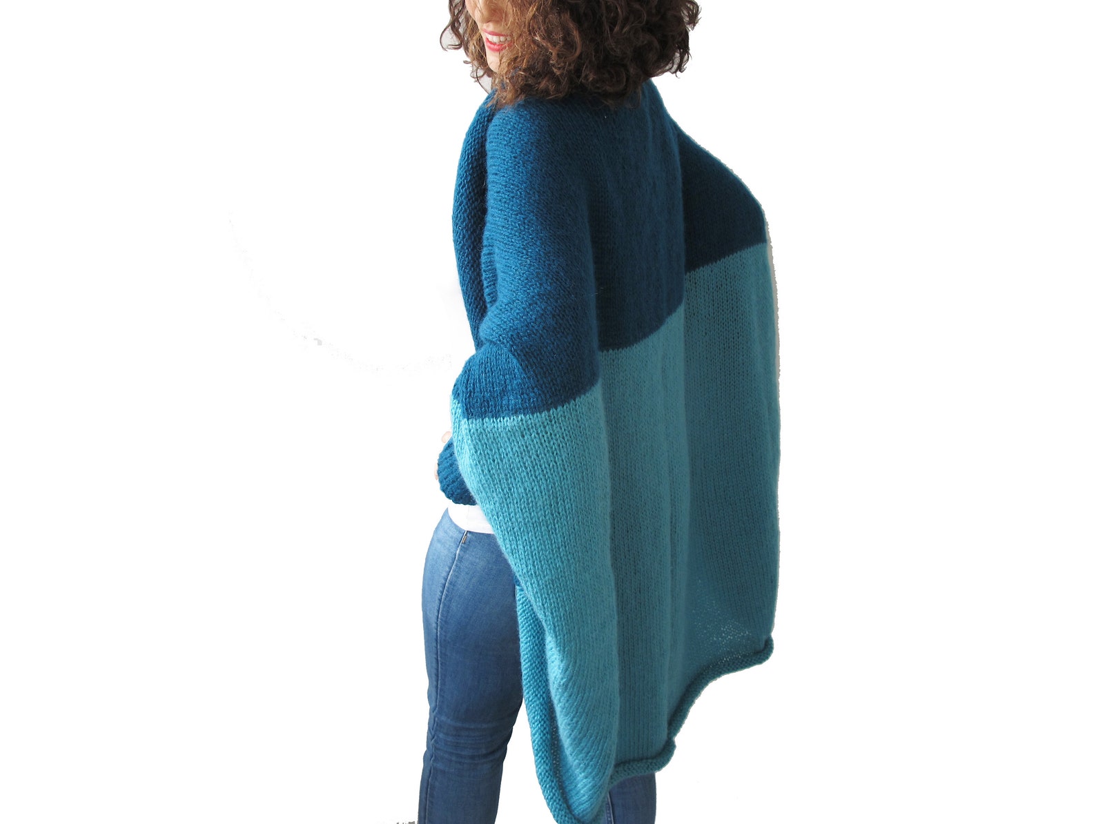 Wool Cardigan, Plus Size Cardigan, Open Front Cardigan, Wrap Cardigan ...