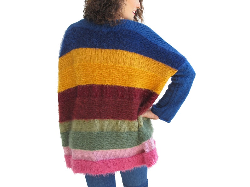 Hippie Boho Style Bohemian Jumper Loose Fit Sweater | Etsy