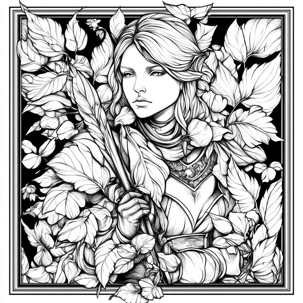 Adult Coloring Page Bundle4 Pagesfantasy Theme - Etsy