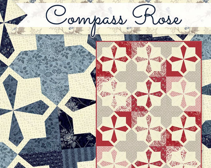 Compass Rose - Quilt Pattern - It's Sew Emma From Fat Quarter Shop ...