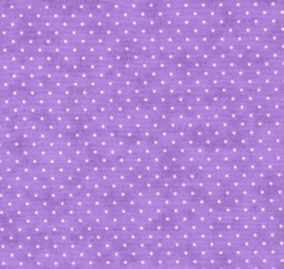 Essential Dots Moda Fabric Half Yard Lilac Purple with | Etsy