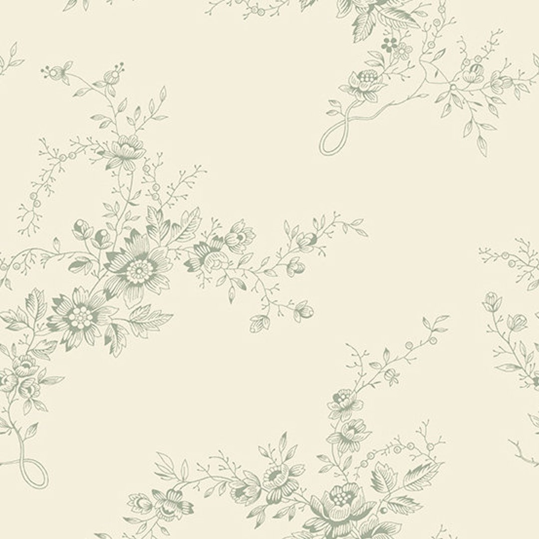 Sweet Nothings Fabric -half Yard- Edyta Sitar Fabric Bells of Ireland ...