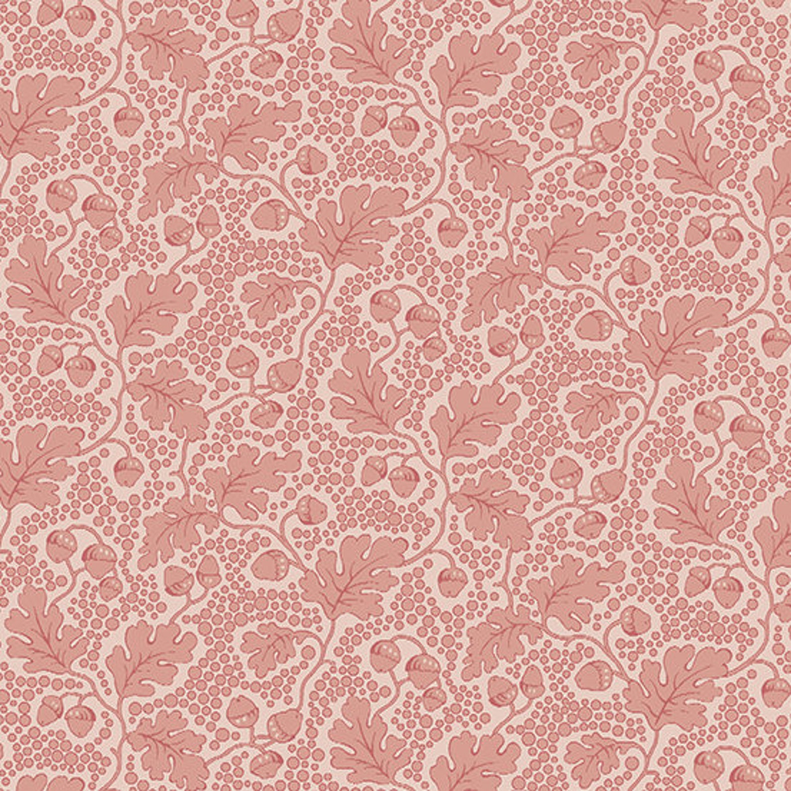 Super Bloom Fabric - Andover Fabric- Half Yard - Oak Leaves in Baby ...