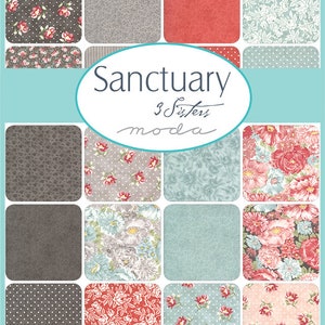 Sanctuary Honey Bun Moda Fabric Honey Bun 3 Sisters | Etsy