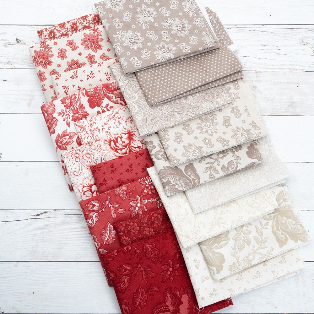 Cranberries and Cream Jelly Roll Moda Fabric 3 Sisters - Etsy