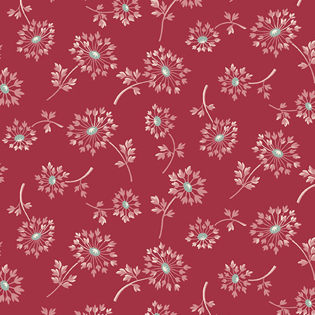 Super Bloom Fabric - Andover Fabric- Half Yard - Dandelion Blooms ...
