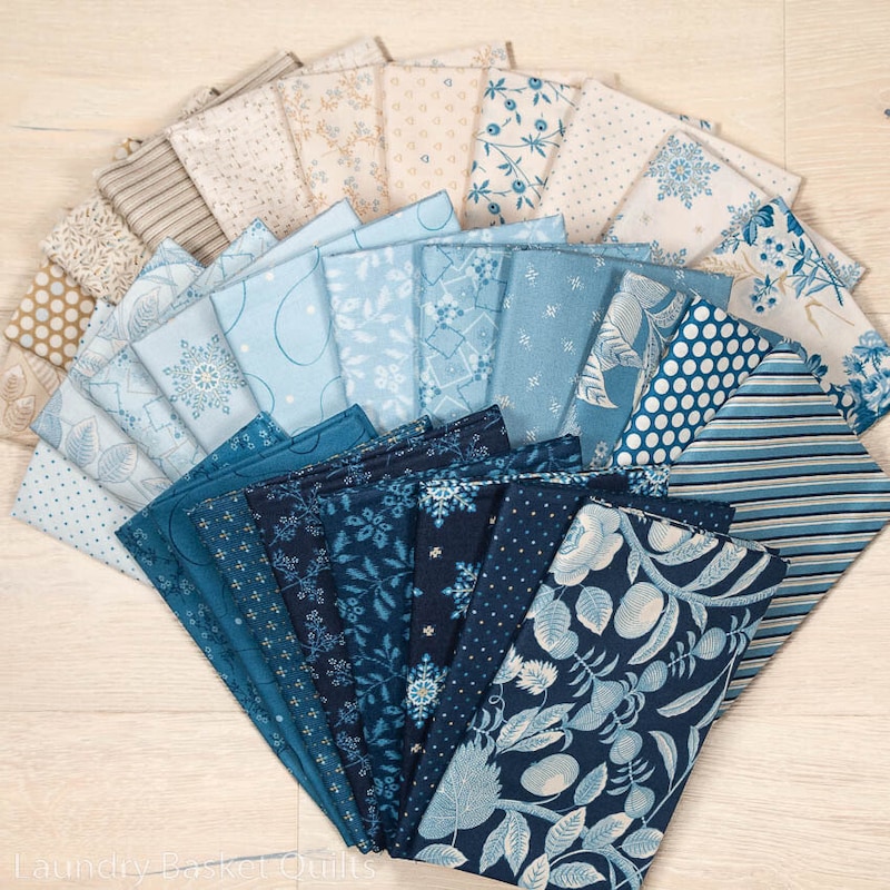 Blue Quilting Fabric - Etsy