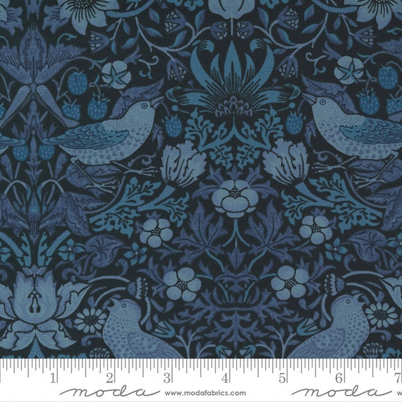 BEST OF MORRIS Spring Moda fabric by the half yard 100% quilt weight ...