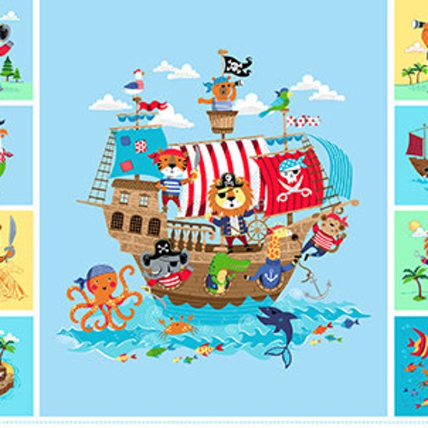 Pirate Fabric - Etsy