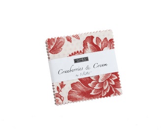 Cranberries and Cream Moda Fabric - Etsy