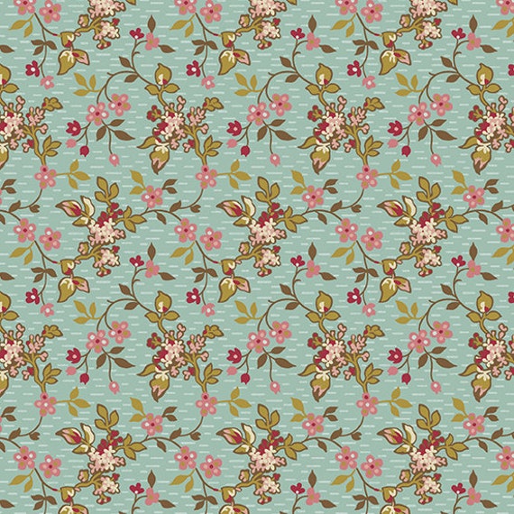 Super Bloom Fabric Andover Fabric Half Yard Jasmine Bloom | Etsy