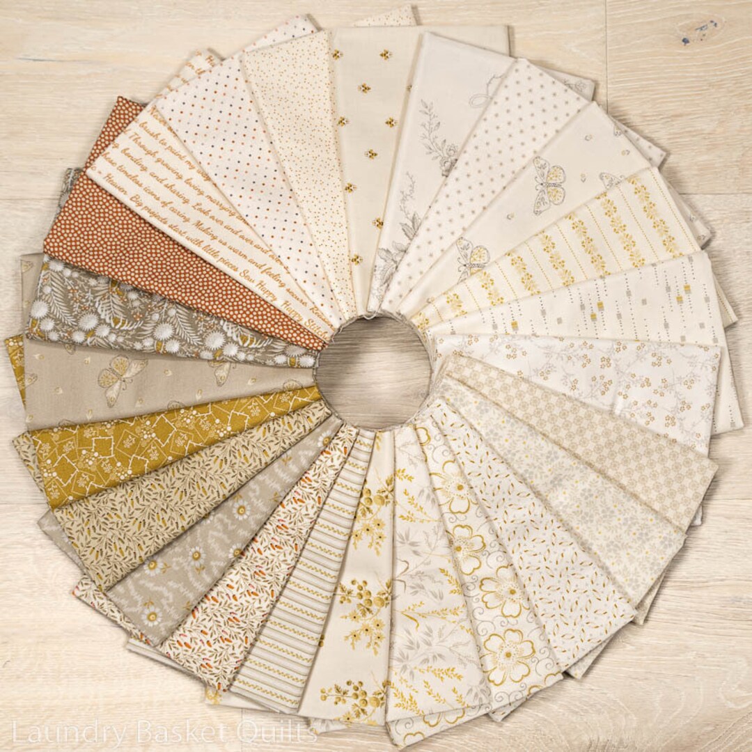 Sweet Nothings Fat Quarter Fabric Bundle - Edyta Sitar Fabric Laundry ...