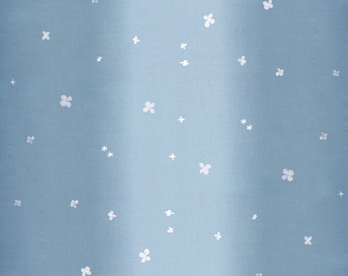 Ombre Bloom Fabric Half Yard Moda Nantucket Blue - Etsy
