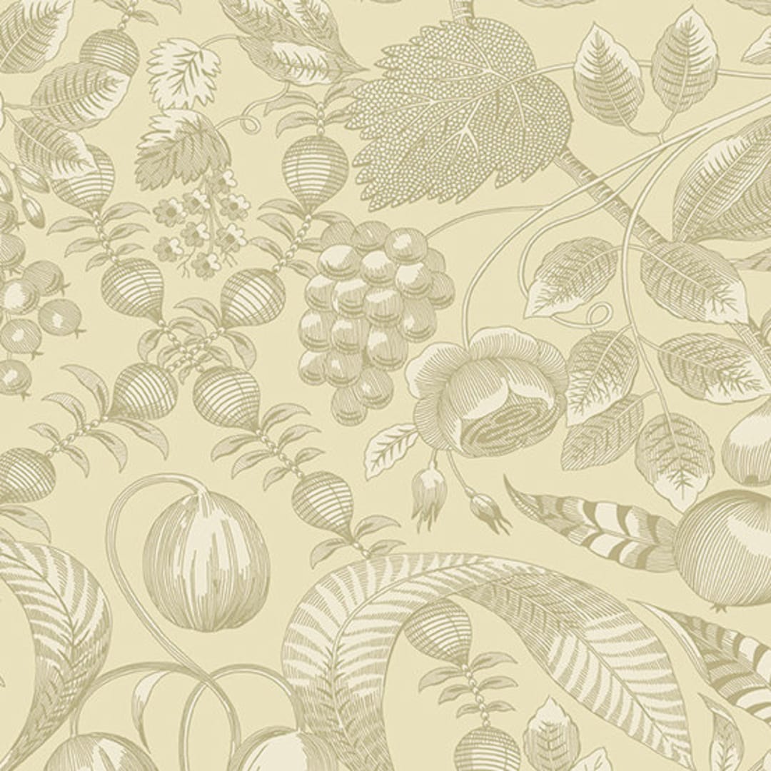 Blue Escape Fabric - Half Yard- Edyta Sitar Fabric Large Scale Floral ...