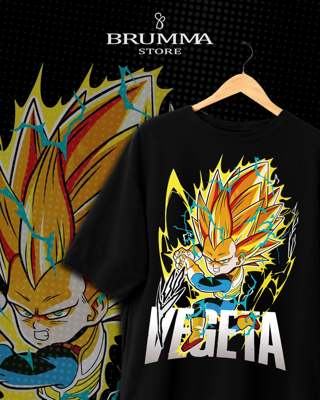 Vegeta Design - Dragon Ball Z - Vegeta SS3 - Dragon Ball Daima ...