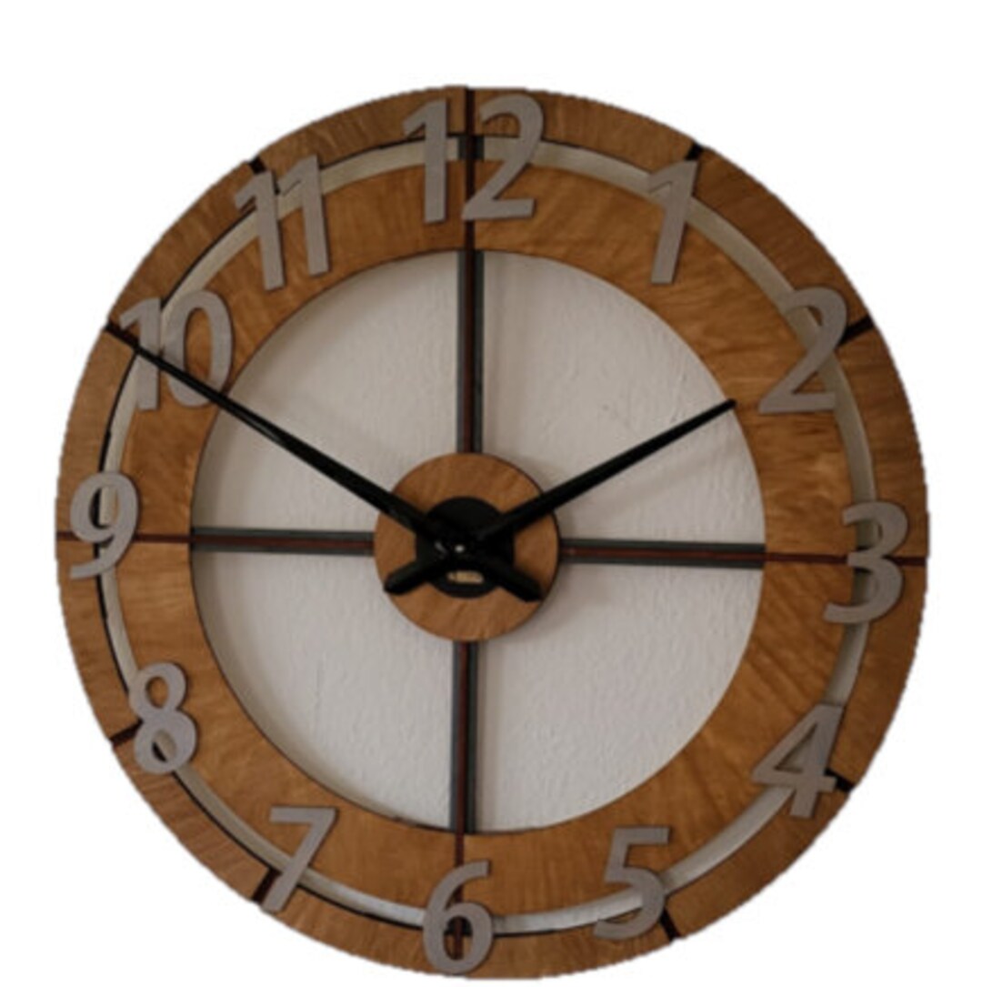 Big Ø70cm Clock, Lasercut Files - Etsy