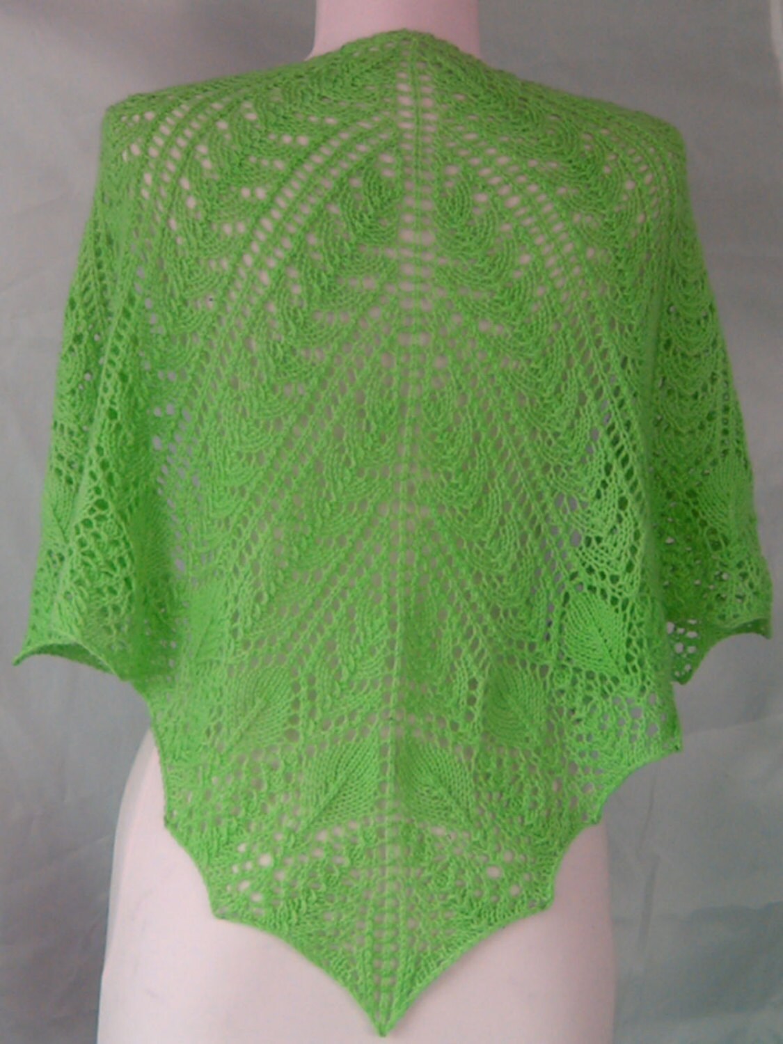 Knitting Pattern Lace Shawl Scarf Shawlette CASBAH Charted PDF Instant ...