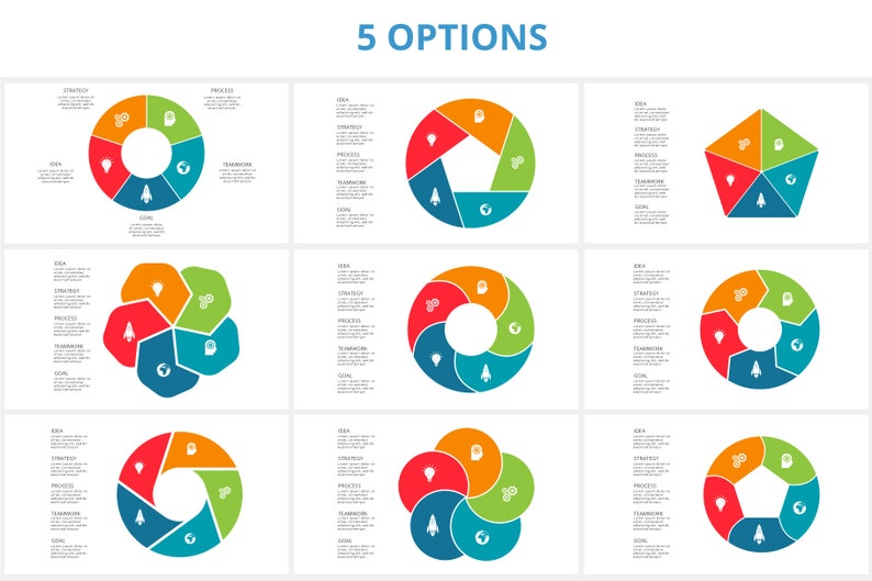 Cycle Animated Infographics Presentation Powerpoint Template, Powerpoint Presentation, Keynote ...