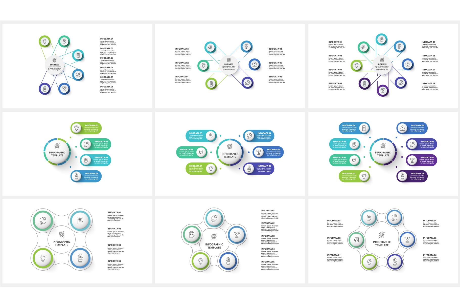 Diagram Animated Infographics Presentation Canva Template - Etsy