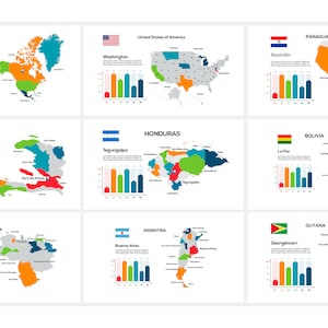 Powerpoint Presentation Animated Maps of Countries and the World ...