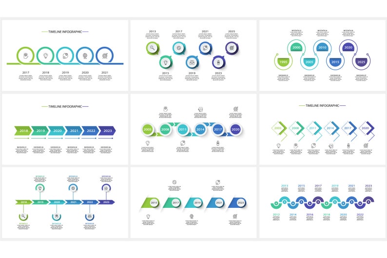 Timeline Animated Infographics Presentation Template, Powerpoint ...