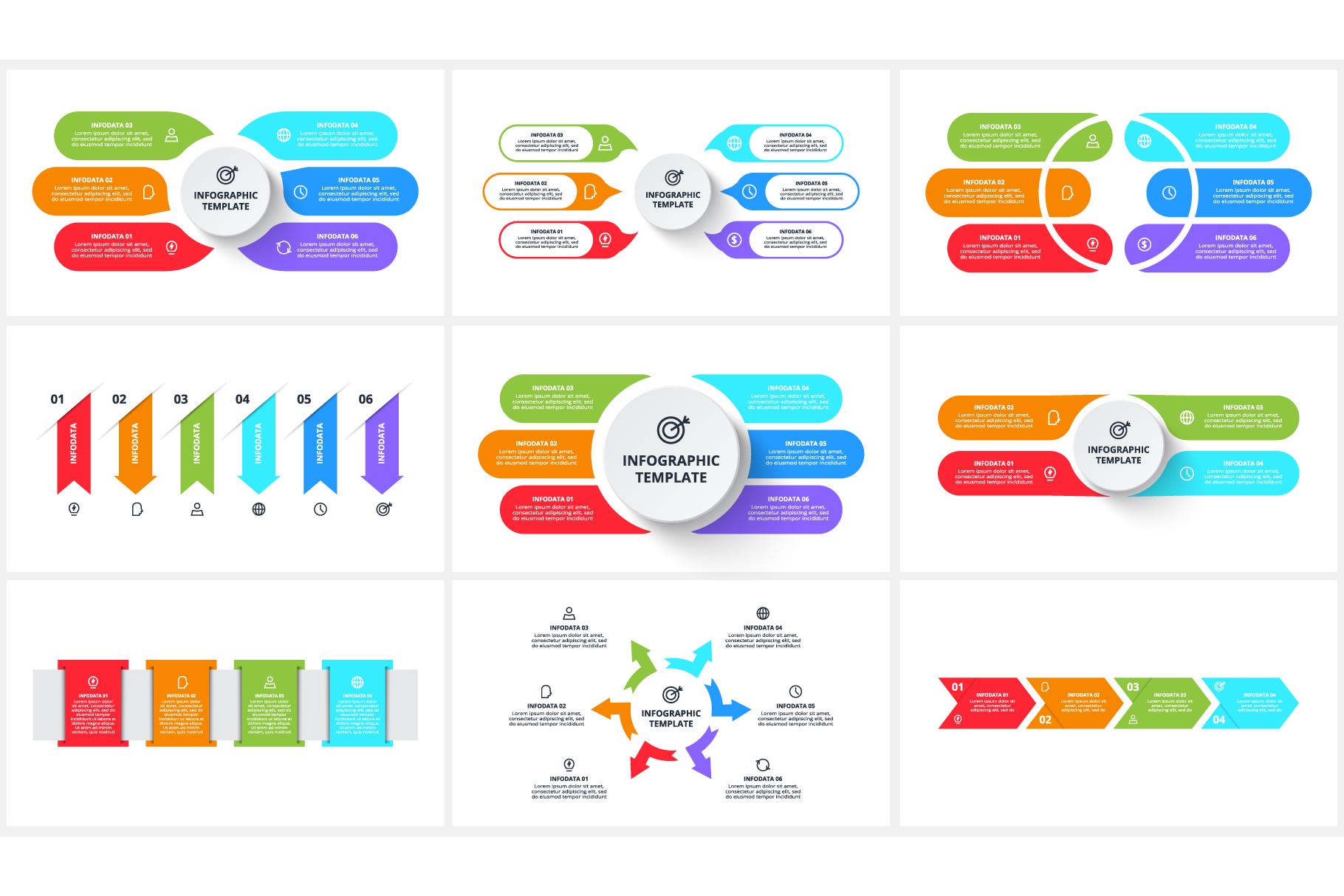 Animated Workflow Infographics: Powerpoint & Keynote Template - Etsy