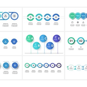 Circular Animated Infographics Presentation Template, Powerpoint ...