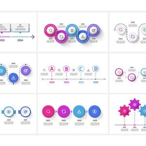 Timeline Animated Infographics Presentation Template, Powerpoint ...