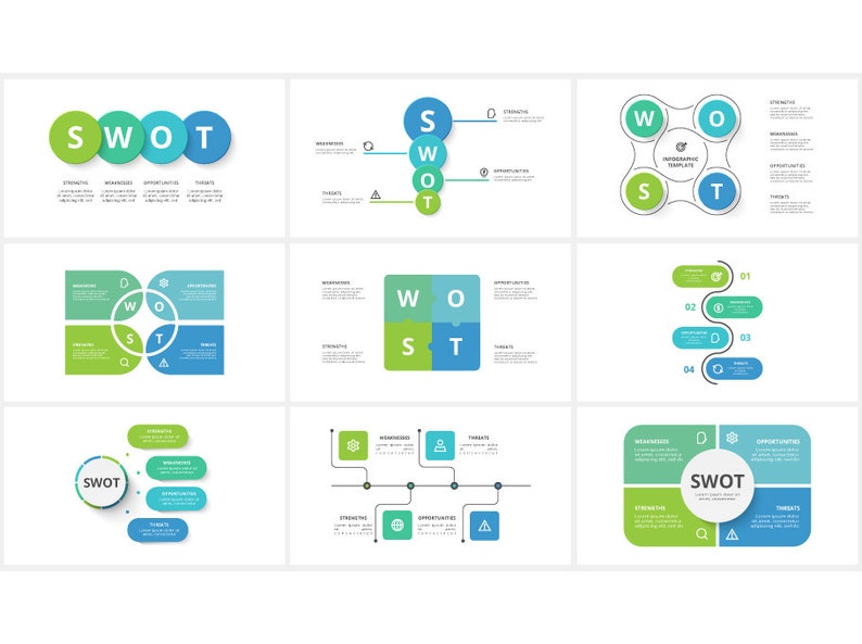 Swot Animated Infographics Presentation Powerpoint Template, Keynote ...